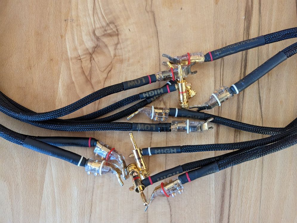 Kimber BiFocal XL WBT-CU Bi-Wiring Lautsprecherkabel | Kaufen auf Ricardo