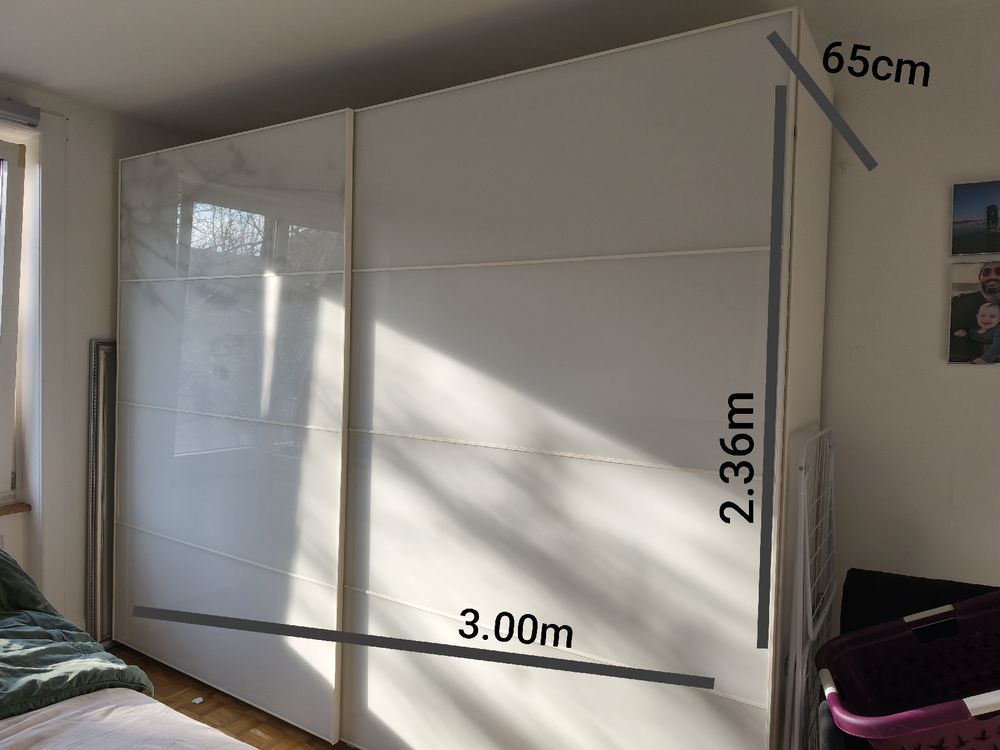 Pax Schiebeturen 3 Meter