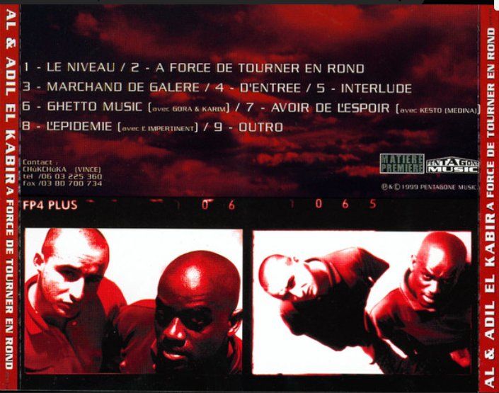 AL & Adil El Kabir - A Force De Tourner En Rond - CD Rare! (D'occasion ...