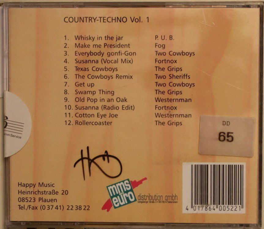 Country Techno Vol. 1 – The New Trend!!! (Gebraucht) in Luzern für CHF ...