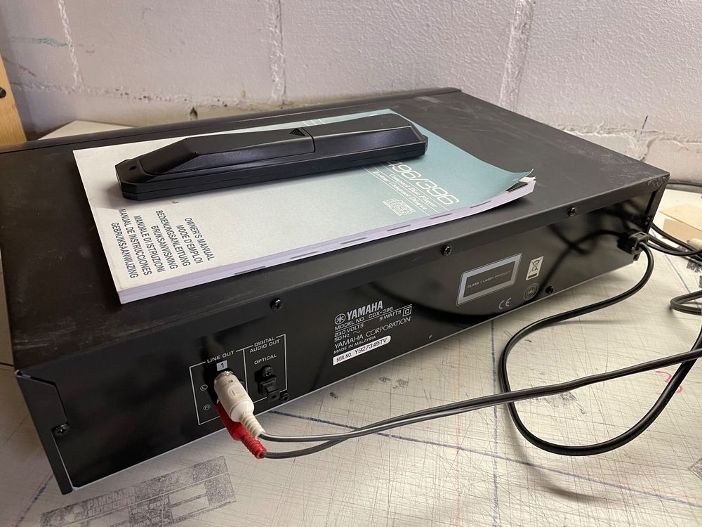 YAMAHA CD PLAYER / cdx 396 / top zustand / mit fernbedienung (Gebraucht ...