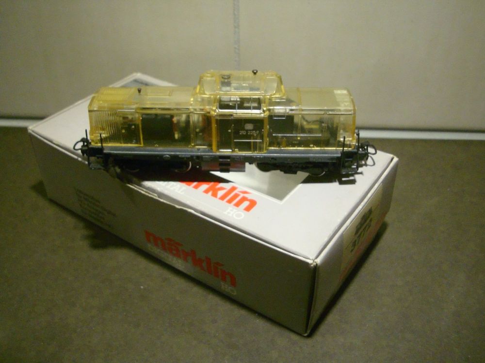 Märklin H0 - 3772 Diesellok Transparent Digital - BR212 WS (Gebraucht ...