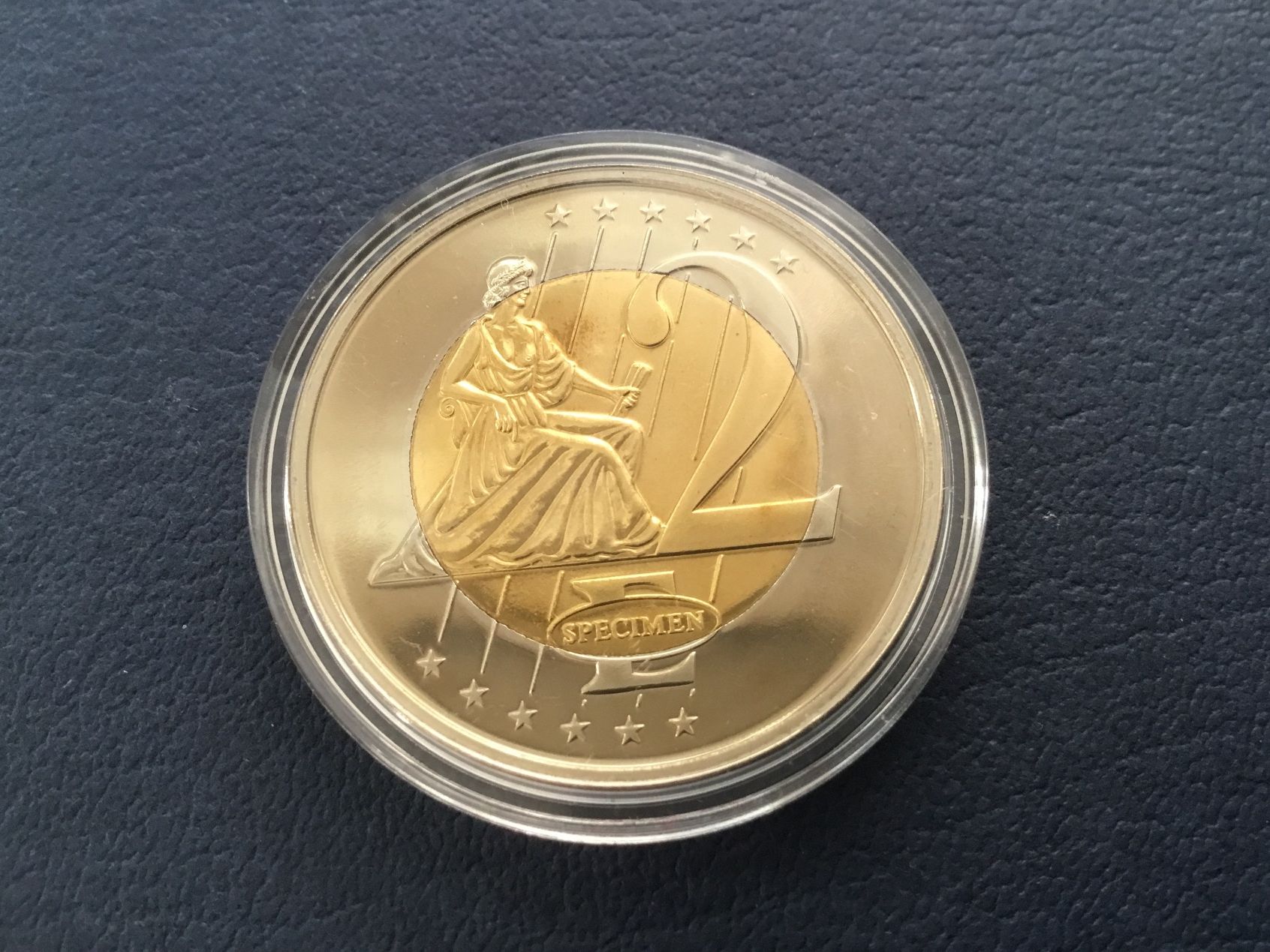 2 Euro Entwurf Vatikan 2007 Papst Benedikt (Neu (gemäss Beschreibung ...