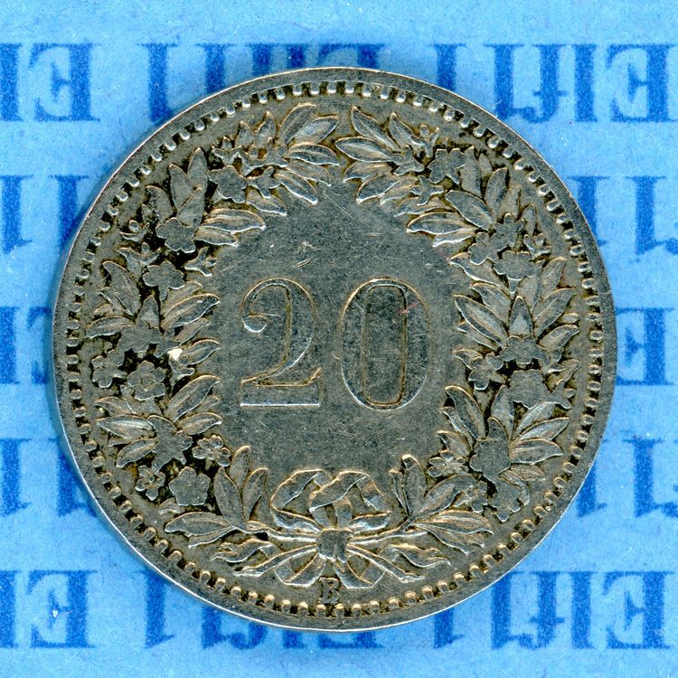 CHF___0.20 1896 -ss 20 Rappen | Kaufen auf Ricardo