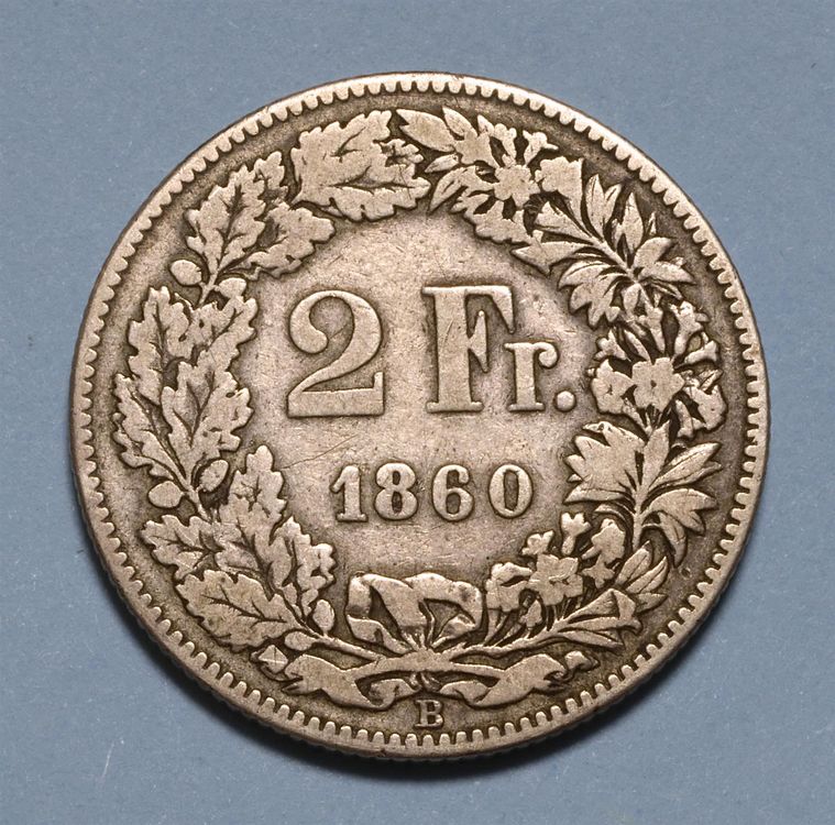 2 Franken 1860 | Kaufen auf Ricardo