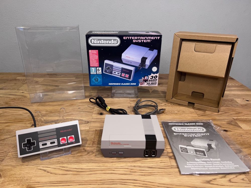 Nintendo NES Mini Edition top zustand wie neu mit Ovp ab 1.- (Gebraucht ...