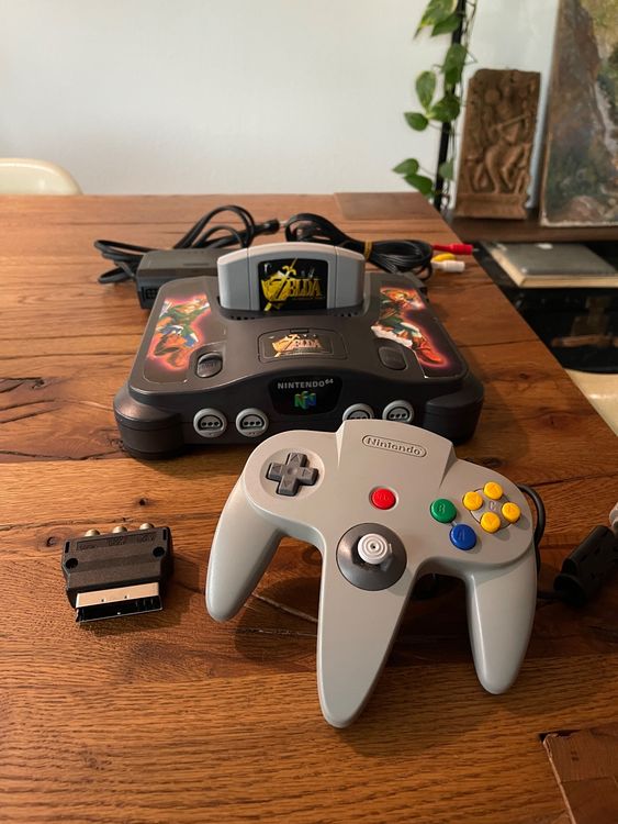 Nintendo 64 N64 Zelda Edition + Controller & Ocarina of Time (Gebraucht ...