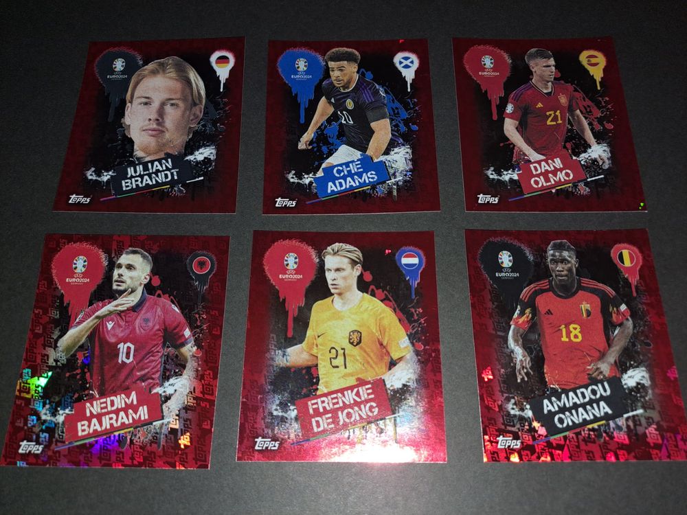 Topps UEFA Euro 2024, 6x Artist mit Topps Foil | Kaufen auf Ricardo