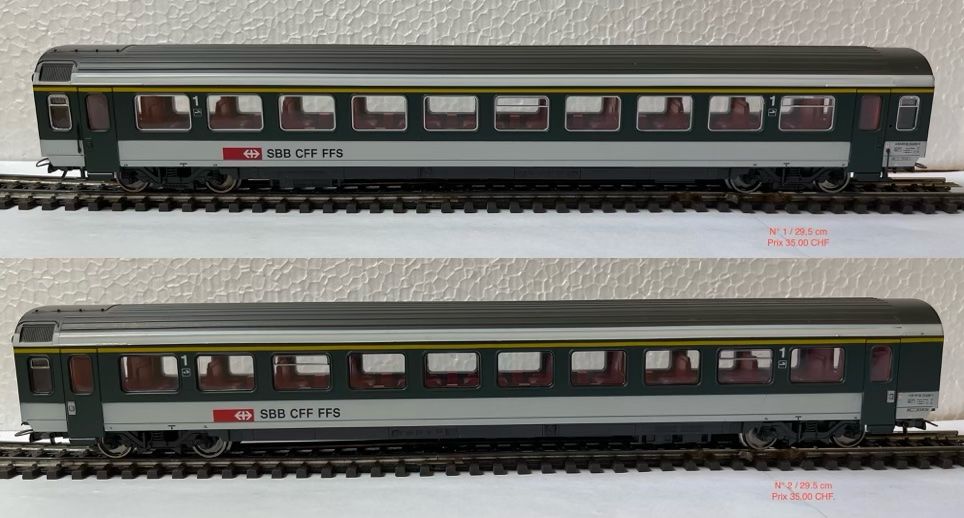 14 Voitures EW IV CFF Roco (Gebraucht) in Vionnaz für CHF 35 – mit ...