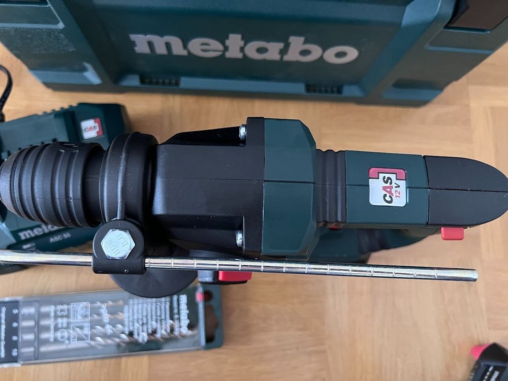 Metabo PowerMaxx BH 12 BL 16 Akku-Bohrhammer (2 x 4 Ah) (Neu und originalverpackt) in Zollikofen ...