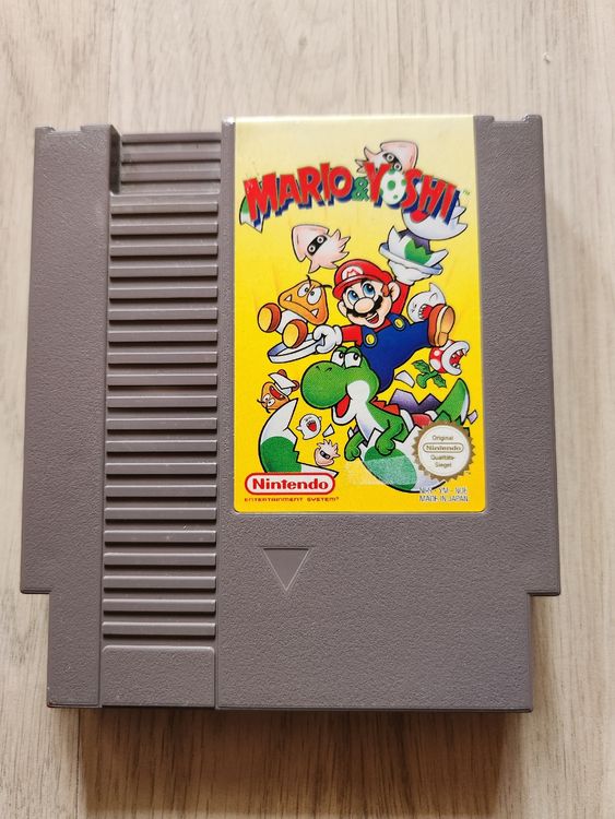 Super Mario & Yoshi NES Modul Original Nintendo (Gebraucht) in Tafers ...