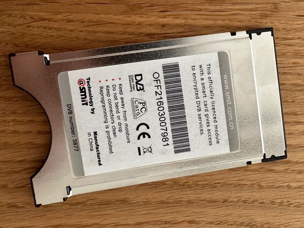 smiT Conax CAM / CI Modul (Gebraucht) in Staad SG für CHF 2 – mit ...