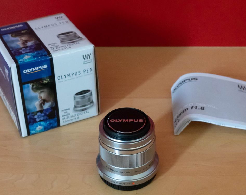 Olympus M.Zuiko Digital 45mm f1.8 | Kaufen auf Ricardo