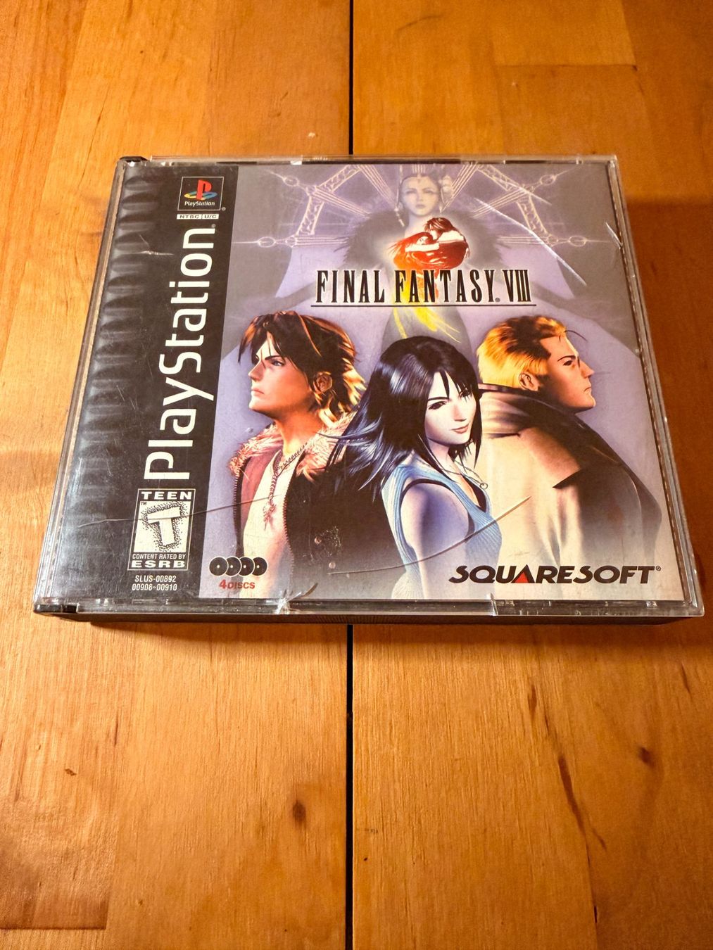 Final Fantasy VIII PS1 complet Version US (NTSC) (D'occasion) à ...