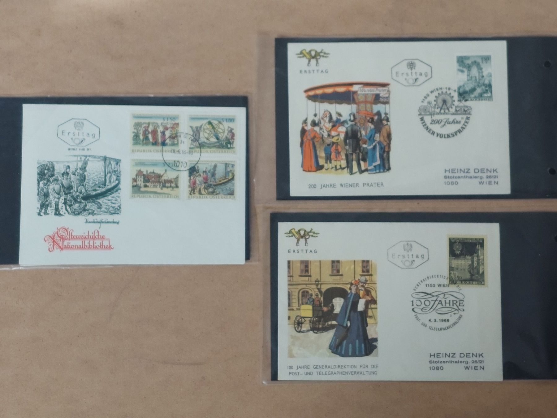 Oesterreich, 15 FDC 1965-1966 (Neu (gemäss Beschreibung)) in Obfelden ...