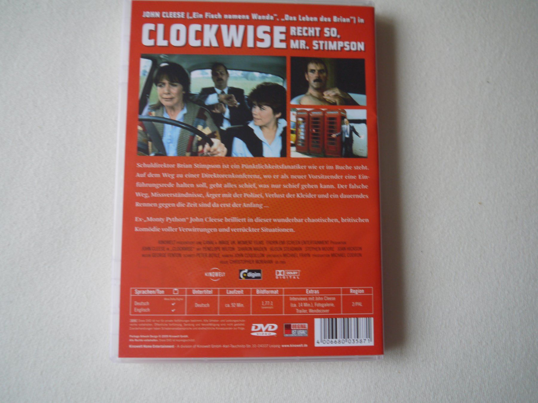 CLOCKWISE- - Recht so Mr. Stimpson(1986)-John Cleese (Gebraucht) in Hagendorn für CHF 4.9 – mit ...