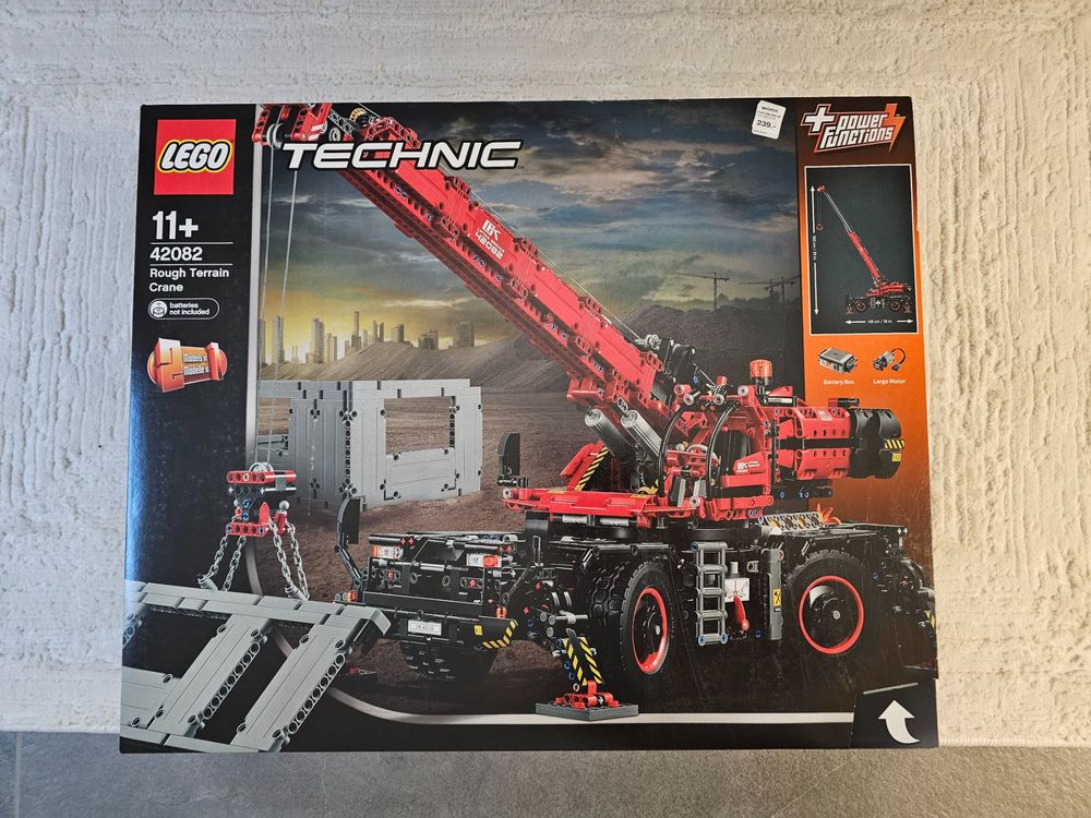 LEGO Technic 42082 Geländegängiger Kranwagen, OVP (Neu und ...