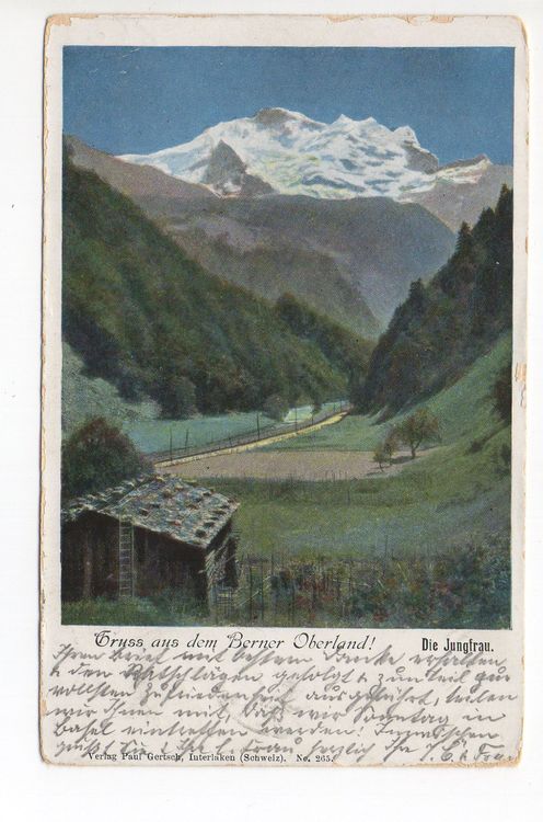 Gruss aus dem BERNER OBERLAND ! Jungfrau | Kaufen auf Ricardo