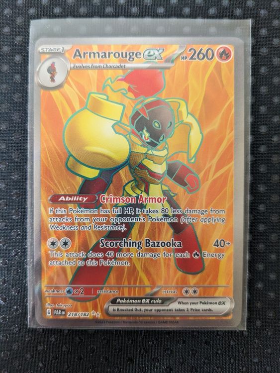 Pokémon Paradox Rift - Armarouge EX 218/182 ( EN ) ab 1Fr!! | Kaufen ...