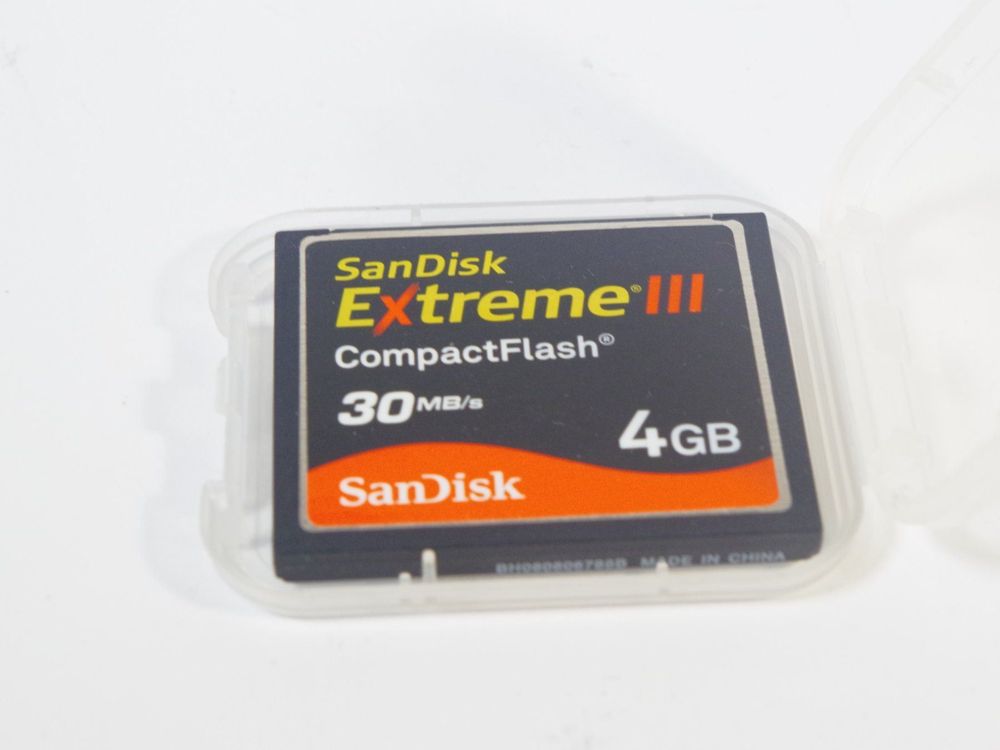 Sandisk Ultra 4 GB Compact Flash (Gebraucht) in Erlinsbach für CHF 4 ...