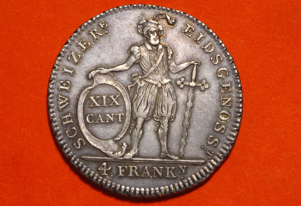 Freiburg 4 Franken 1813 (Gebraucht) in Oberglatt ZH für CHF 650 – mit Lieferung auf Ricardo kaufen