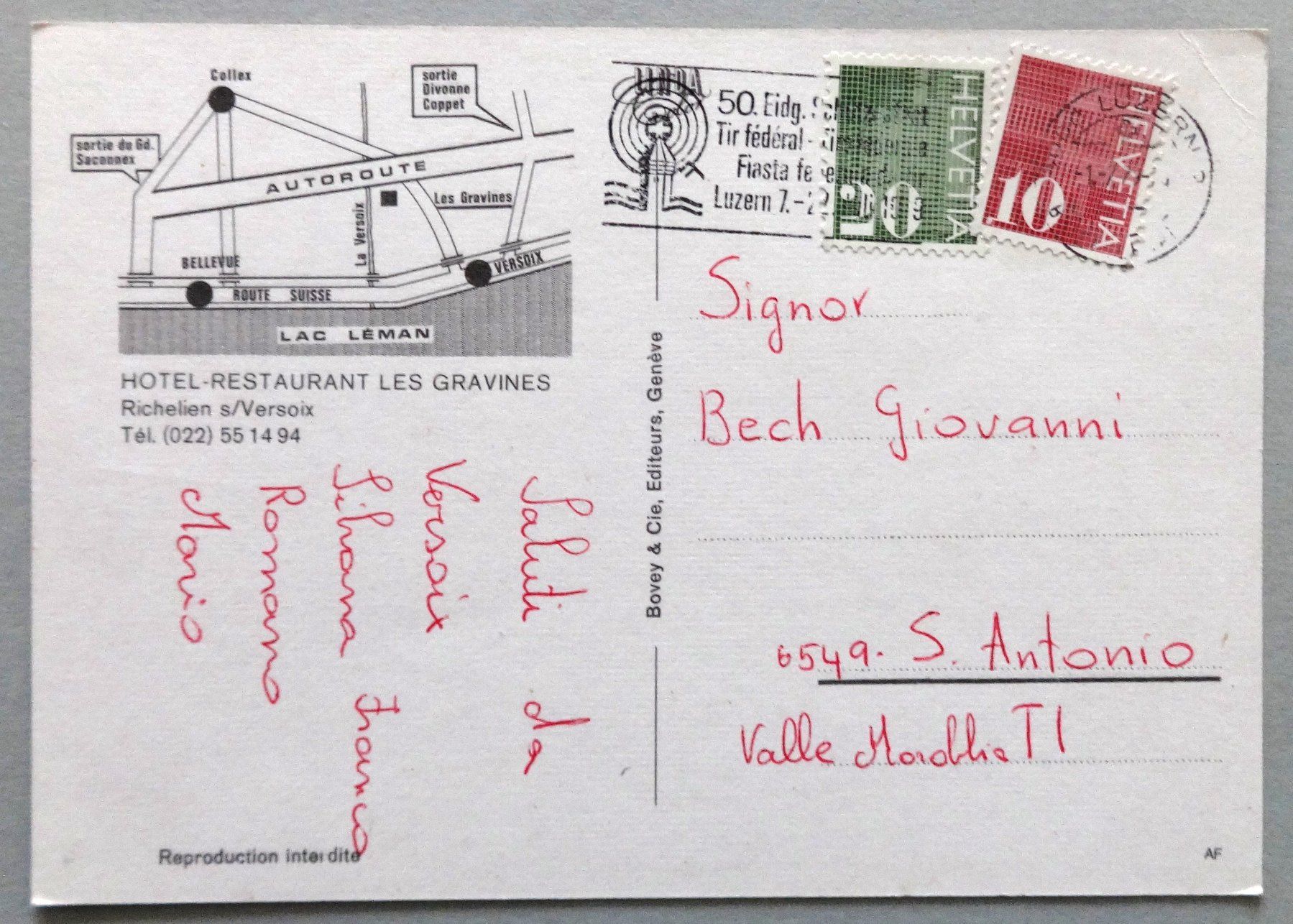 Hotel-Restaurant Les Gravines, Richelien s/Versoix (D'occasion) à ...