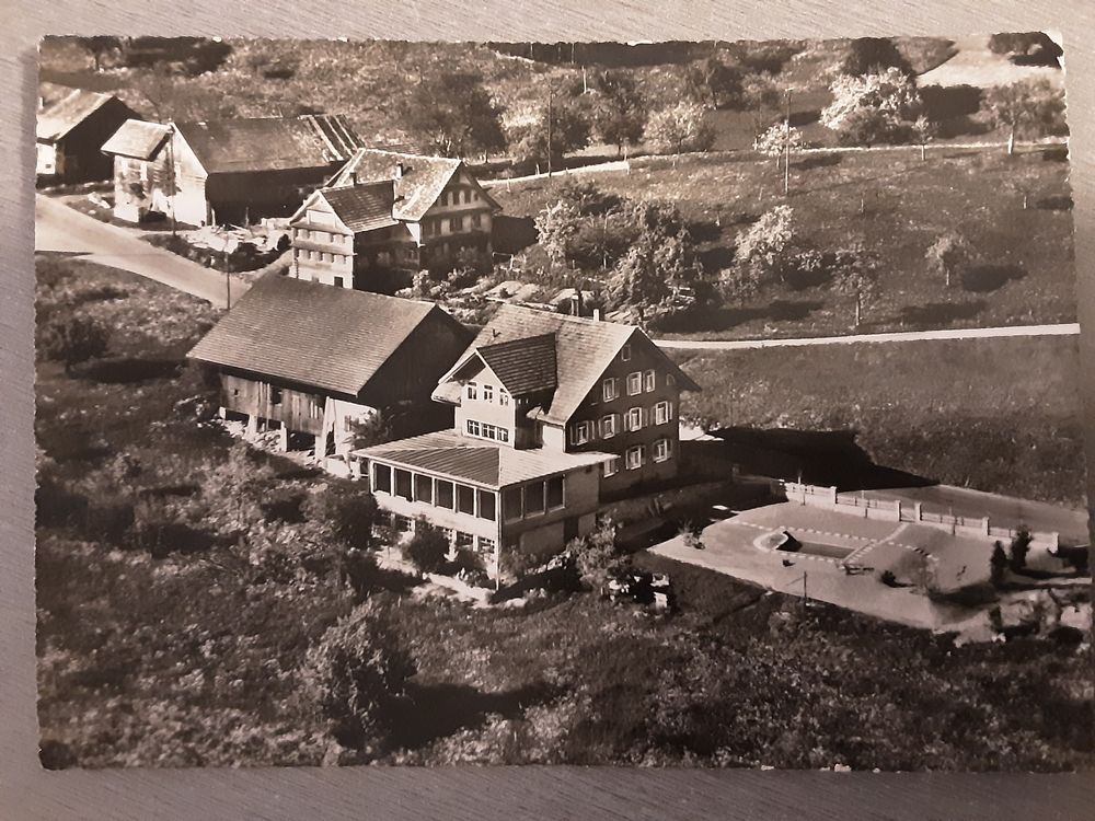 Alte Postkarte Restaurant Sternen Uetliburg Uznach (Neu (gemäss ...