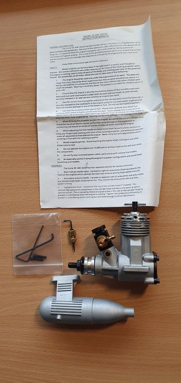 Modellmotor Irvine 20 Sport R/C Diesel Mk.2 (Neuf (Voir description)) à ...