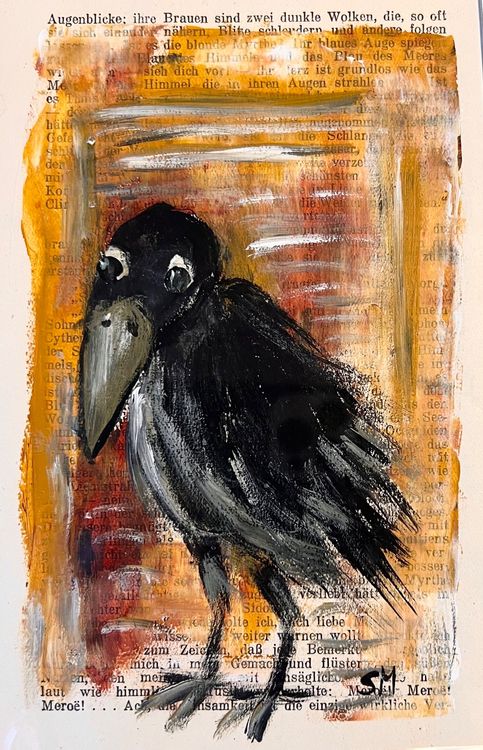 Ein Rabe / art brut / Unikat S . Messerli (Gebraucht) in Kaufdorf für ...