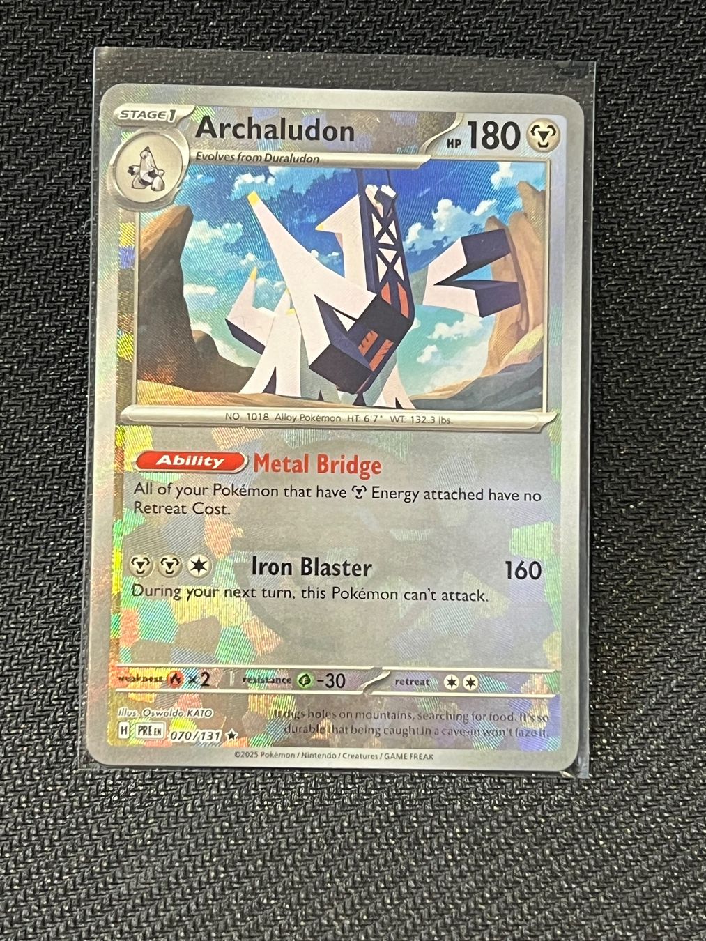 Archaludon Pokeball 070/131 🇬🇧 Prismatic Evolutions (Neu (gemäss ...