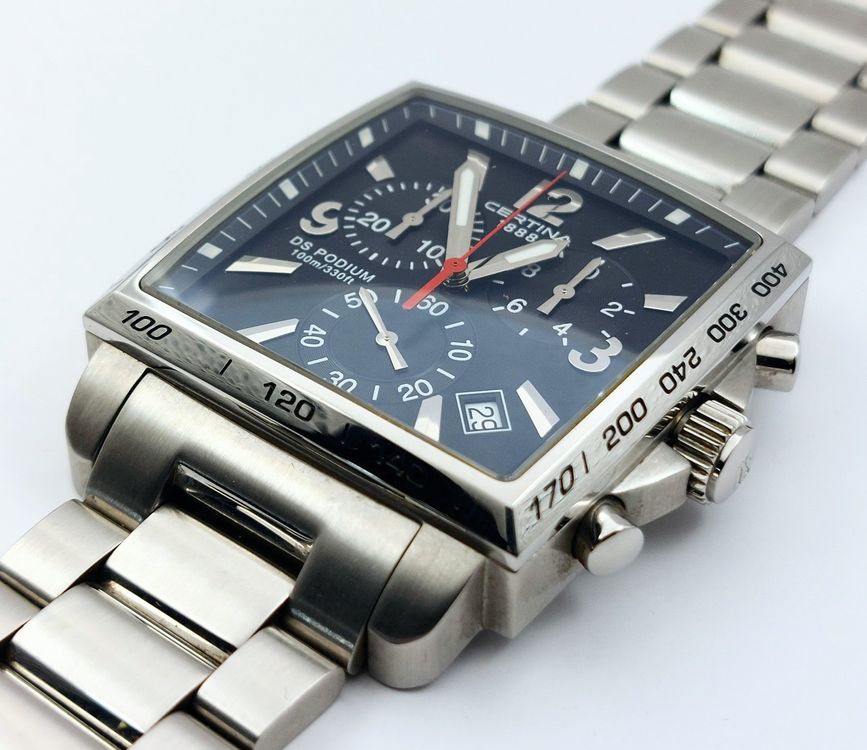 Certina DS Podium Square Chronograph - Full set (Gebraucht) in Murten für CHF 250 – mit ...