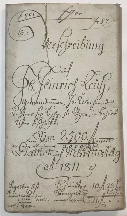 Antike Handgeschriebene Brief aus 1811 (Gebraucht) in Root für CHF 45 ...