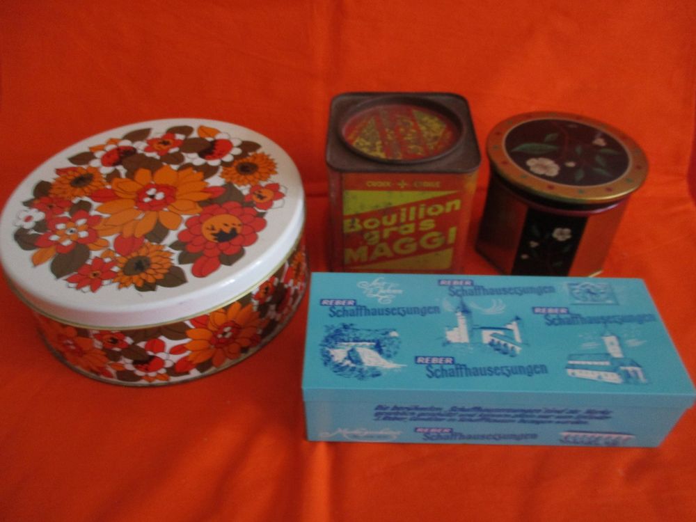 Blechdosen Set 2 | Kaufen auf Ricardo