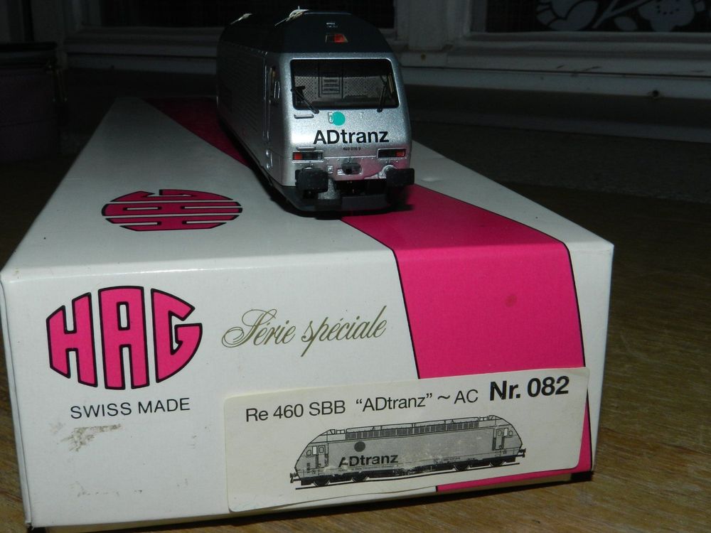Hag H0 WS Re 460 Analog ADtranz Serie Spezial (Gebraucht) in Jona für CHF 207 – mit Lieferung ...