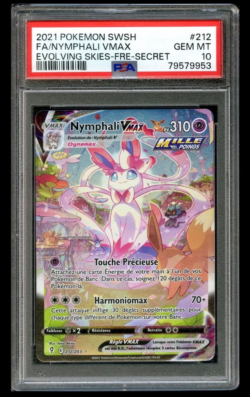 Nymphali Vmax 212/203 - EB07 - PSA 10 - FR (D'occasion) à Bonnefontaine ...