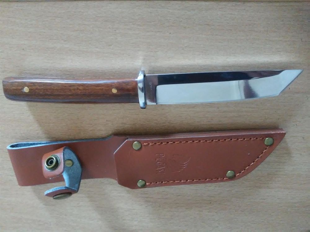 📌 NEU Dolch mit Holzgriff und Lederhülle (Neu und originalverpackt) in Wittenbach für CHF 29.9 ...