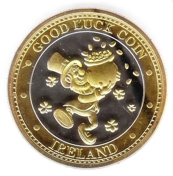 MEDAILLE: GOOD LUCK COIN / IRELAND (Neu (gemäss Beschreibung)) in Mumpf ...