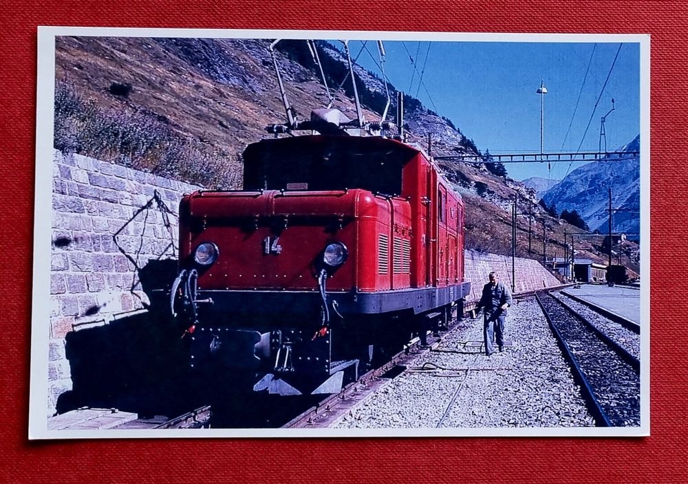 Zermatt - Bahnhof - Elektrische Lokomotive - 1971 (Gebraucht) in Rothrist für CHF 2 – mit ...