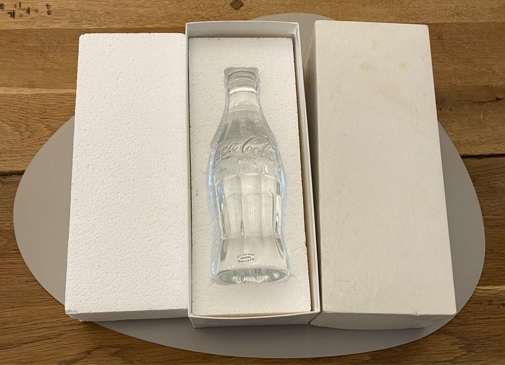 COCA COLA BOTTLE - SOLID CRYSTAL BOTTLE (Gebraucht) in Adliswil für CHF ...