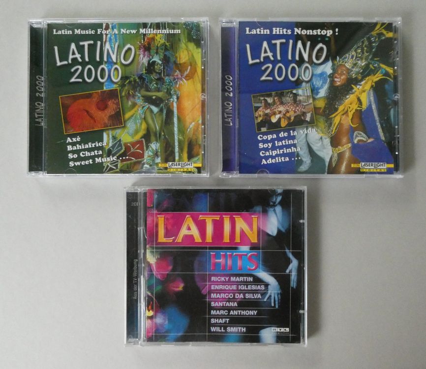 4 CD's Latin Hit's / Latino 2000 for a New Millenium (Gebraucht) in ...