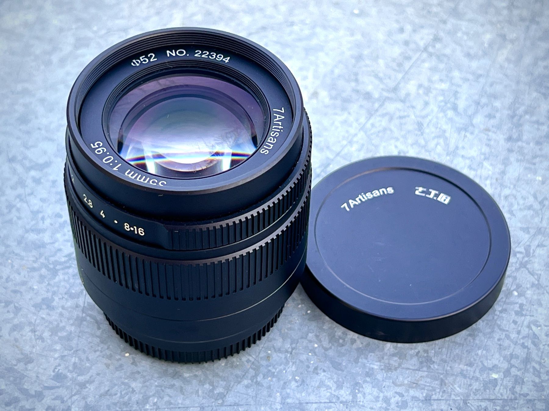 7Artisans f/0.95 Prime Lens (Fuji X Mount) – Wie Neu (Gebraucht) in ...