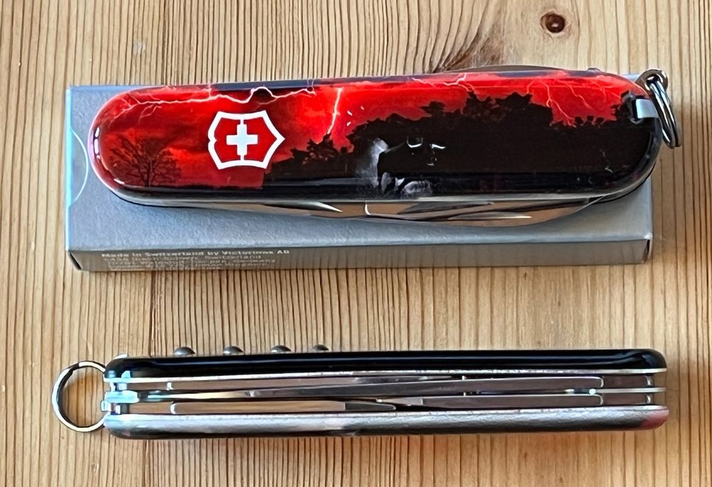 Bull, Stier, black schwarz Victorinox Taschenmesser, Spartan (Neu und originalverpackt) in ...