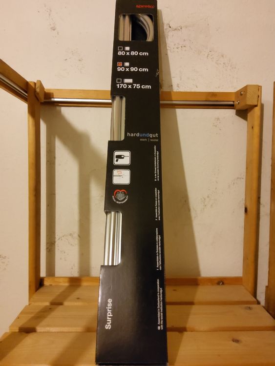 Duschvorhangstange Spirella, Eckmontage, NEU & OVP (Neu und ...
