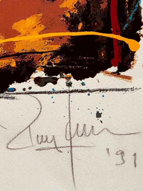 Rolf Knie Lithographie (Gebraucht) in Niederglatt für CHF 100 – mit Lieferung auf Ricardo kaufen