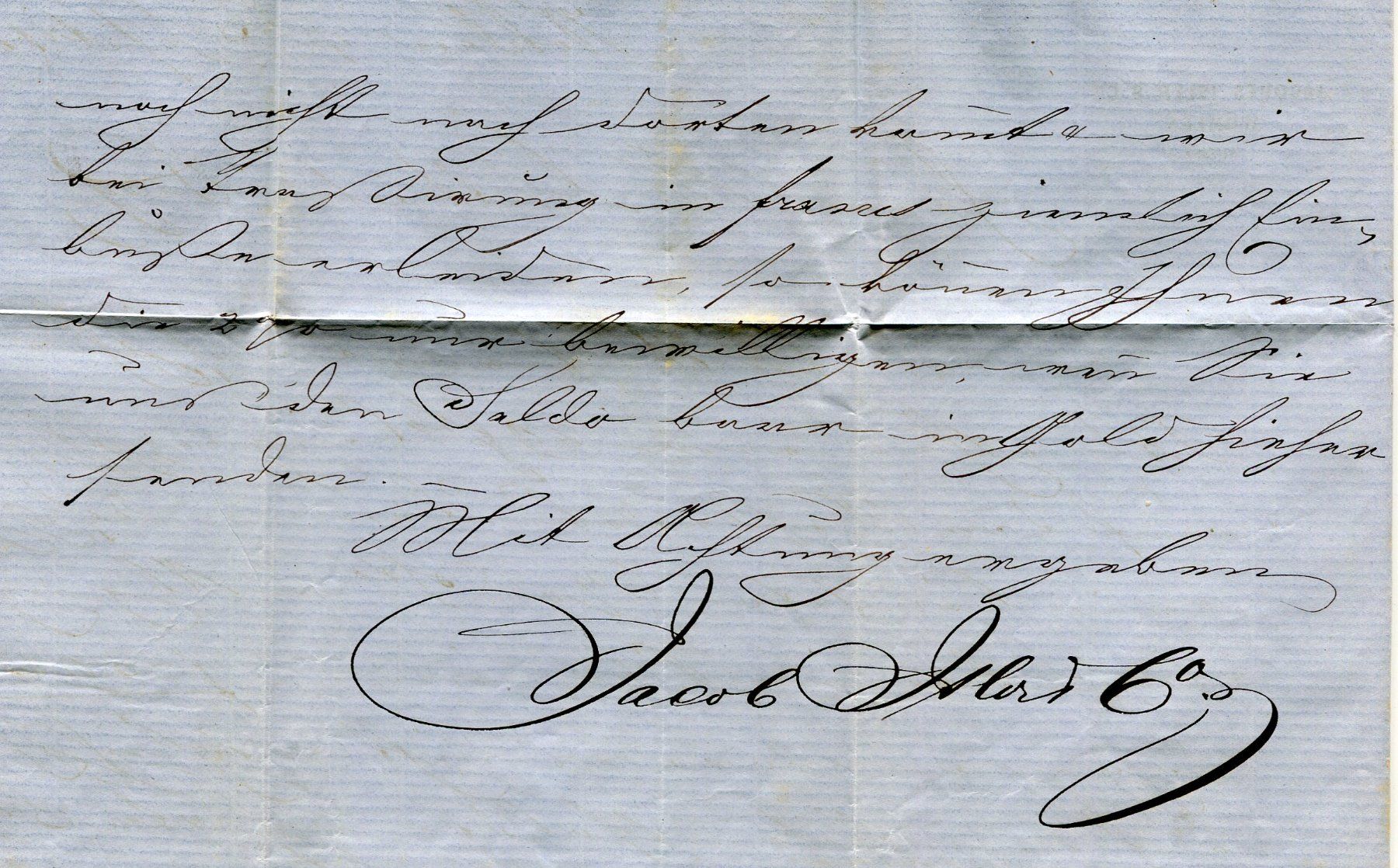 Faltbrief von Wohlen nach Prag 1867 mit Vignette (Gebraucht) in Opfikon ...