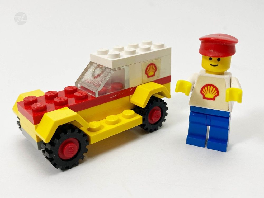Lego Set 604 Shell Car Minifigur Legoland Vintage 1970s Alt (Gebraucht ...