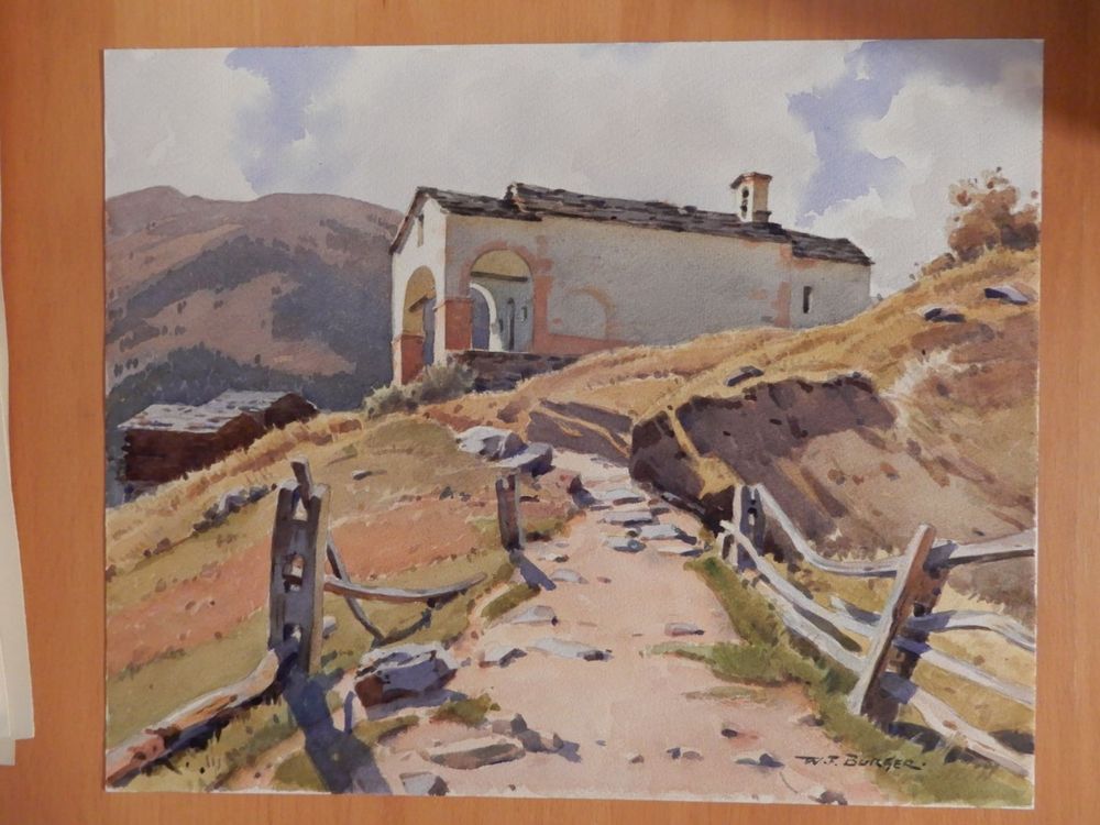 Willy Friedrich BURGER (1882-1964) Aqua | Kaufen auf Ricardo