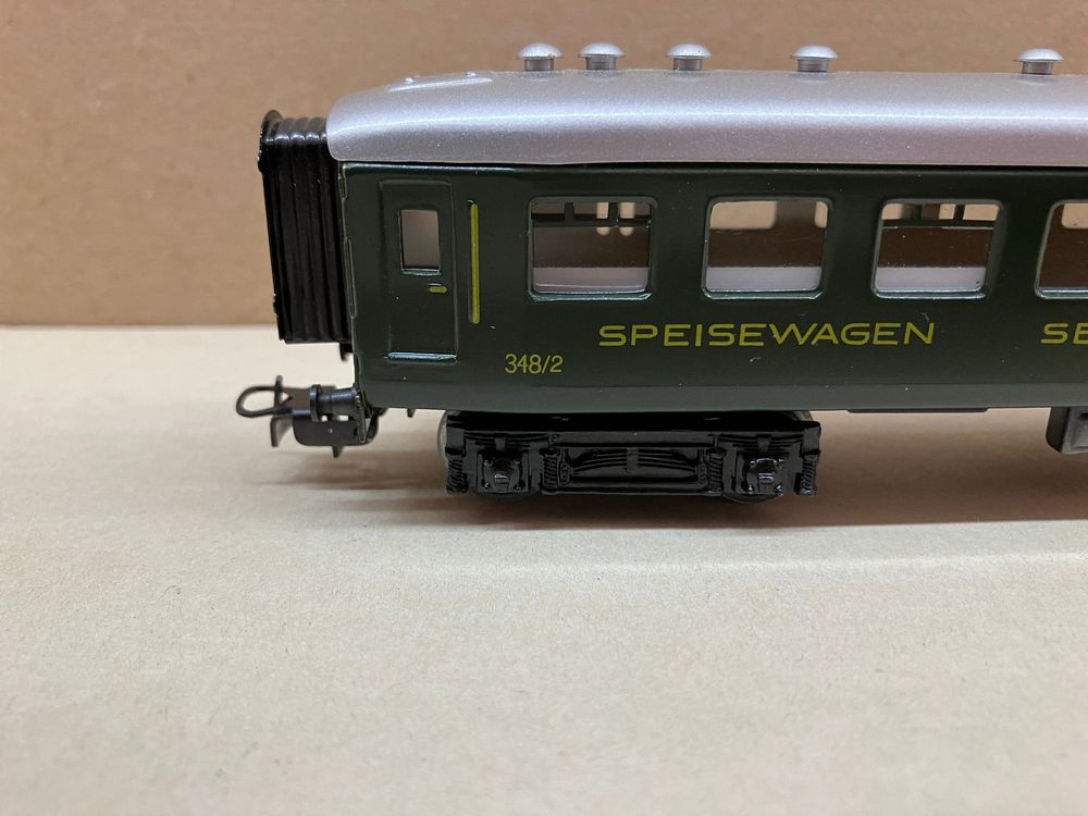 Märklin 348/2-4016 Leichtschnellzug-Speisewagen grün, SBB (Gebraucht) in Neuendorf für CHF 67 ...