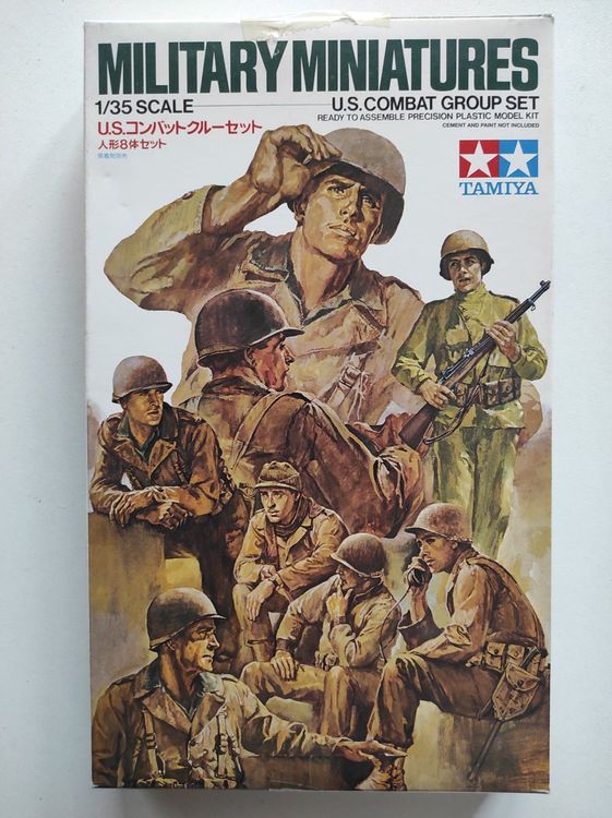 Infanterie Soldaten der US Army Bausatz von Tamiya 1/35 | Kaufen auf ...
