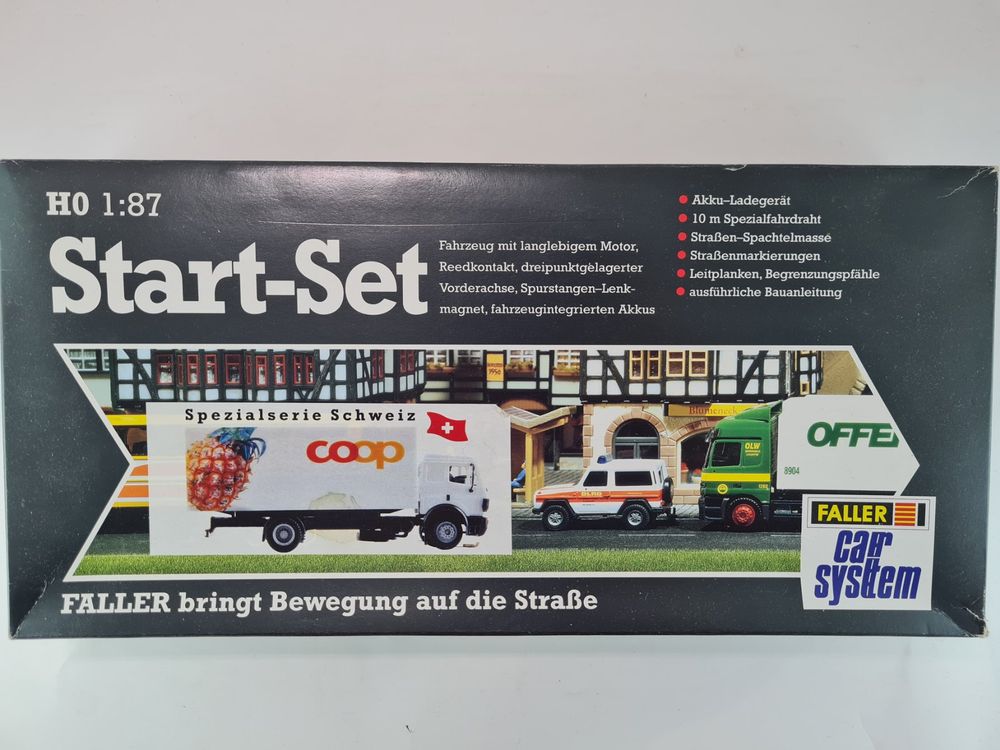 FALLER Car System LKW Coop Spezialserie Schweiz H0 1:87 (Neu (gemäss ...